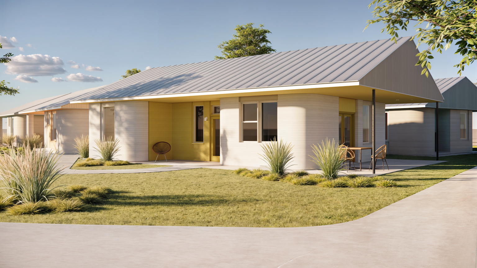 100 New 3D-printed Homes for the Homeless – ICON