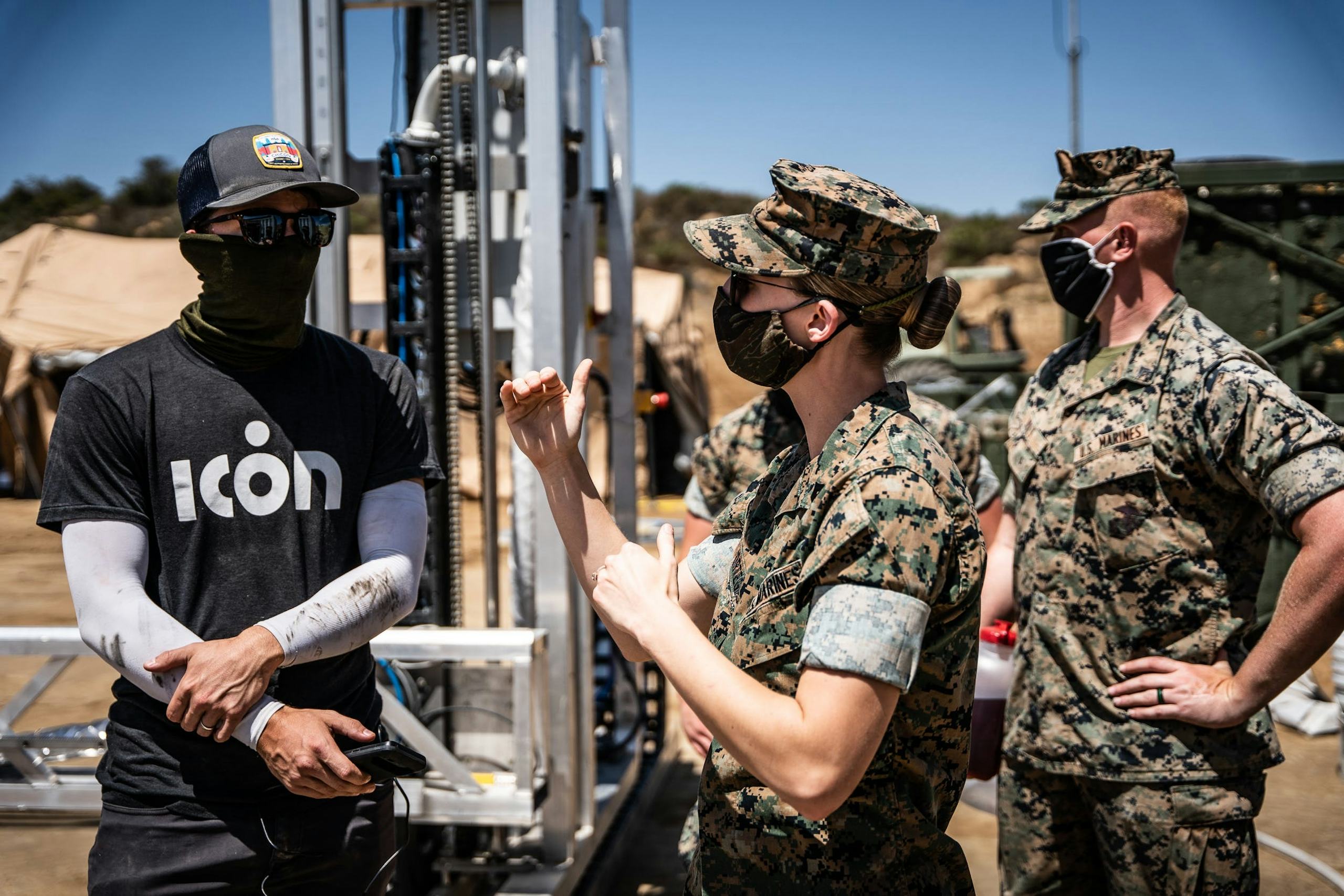 USMC Vehicle Hide Structure at Camp Pendleton – ICON