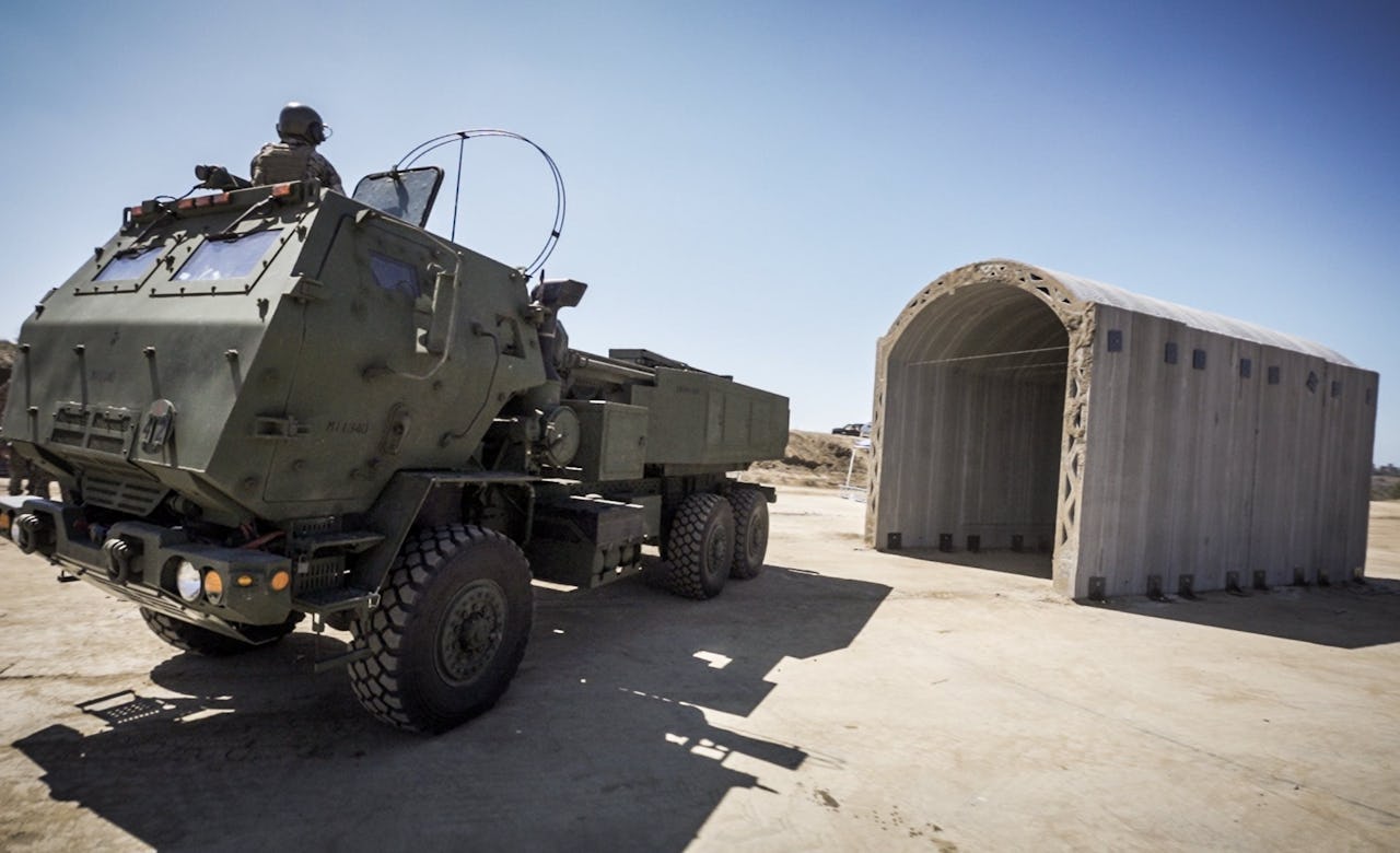 United States Marine Corps and ICON 3D Print Structure at Camp… – ICON