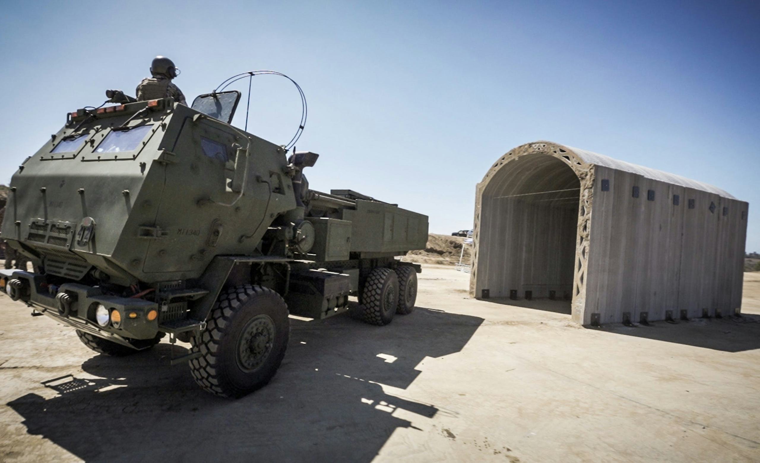 USMC Vehicle Hide Structure at Camp Pendleton – ICON