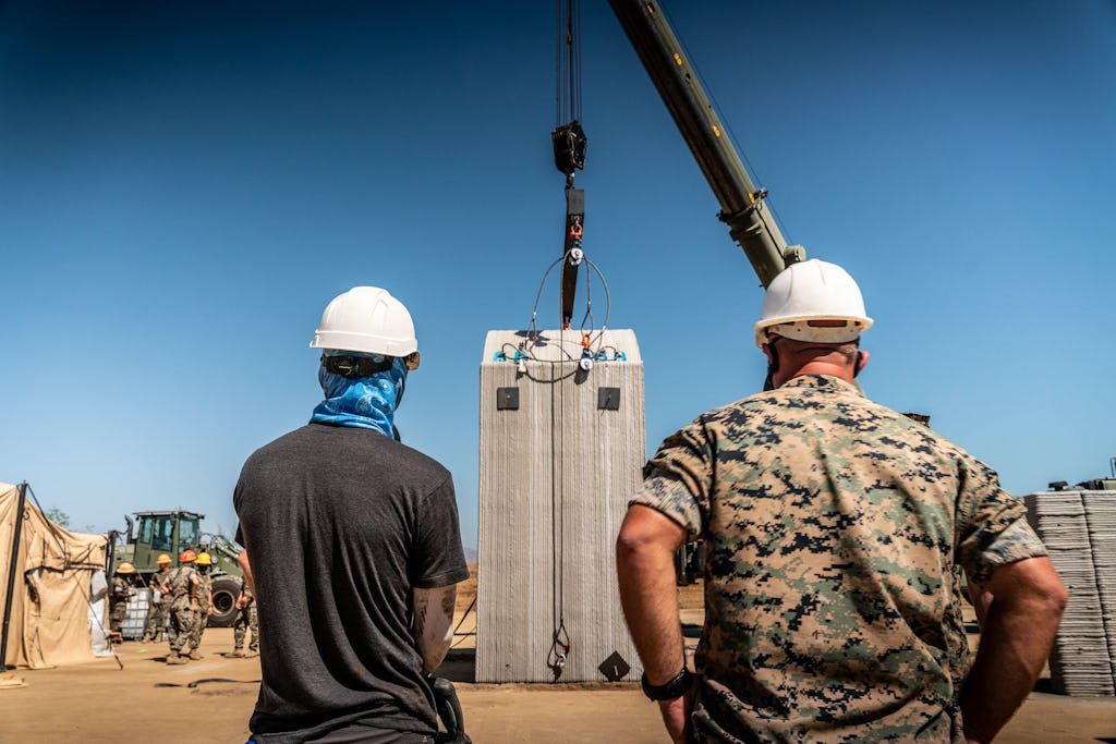 USMC Vehicle Hide Structure at Camp Pendleton – ICON