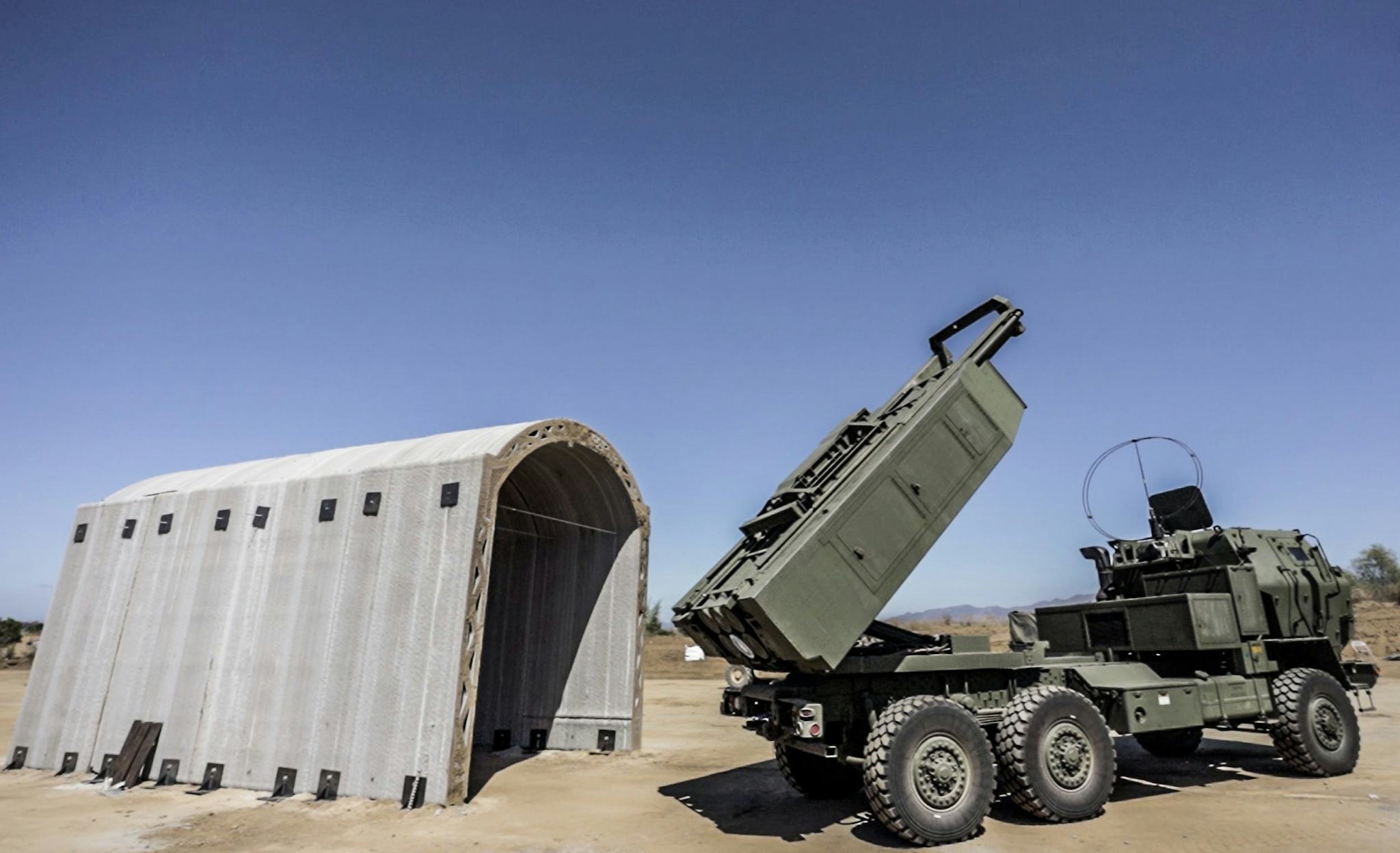 USMC Vehicle Hide Structure at Camp Pendleton – ICON