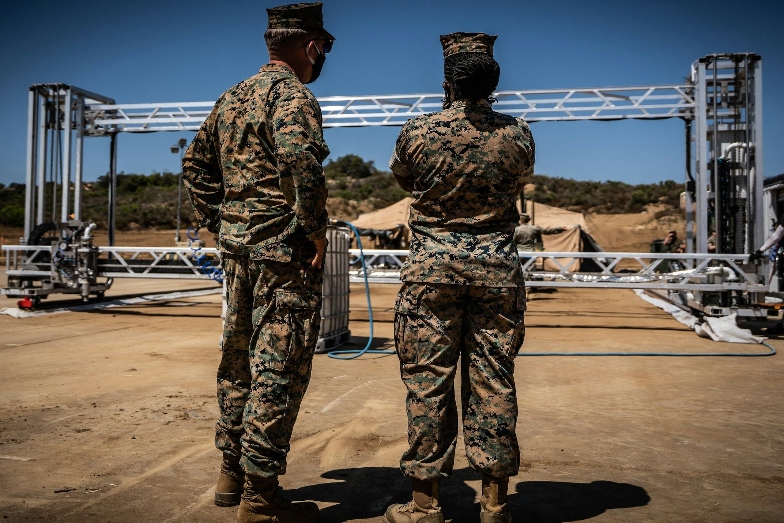 USMC Vehicle Hide Structure at Camp Pendleton – ICON