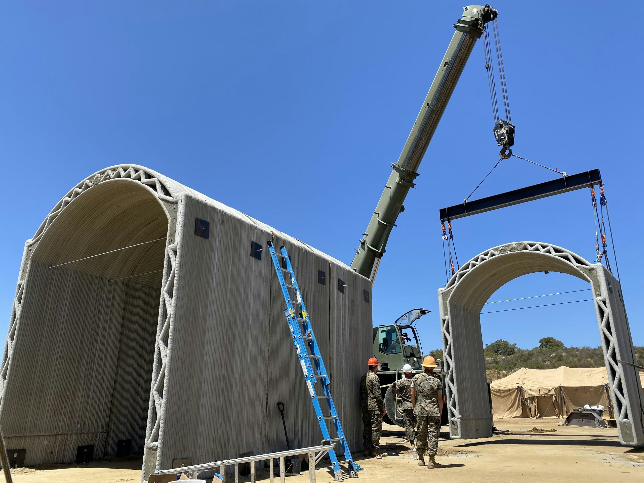 USMC Vehicle Hide Structure at Camp Pendleton – ICON