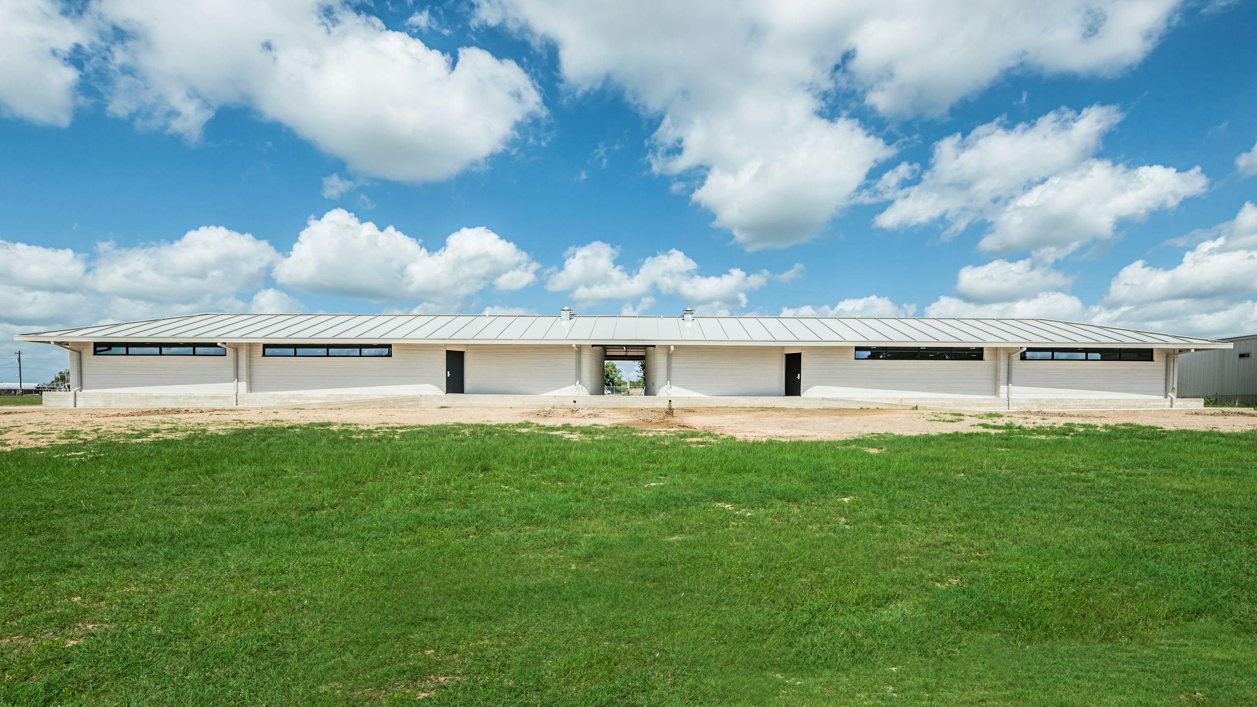 3D-printed Barracks at Camp Swift – ICON