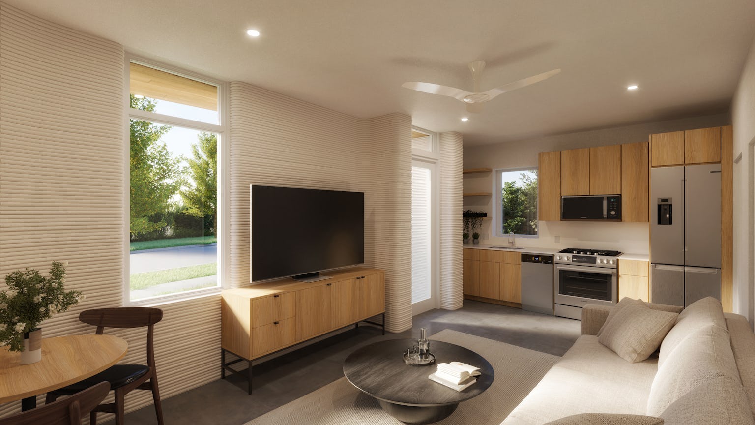 3D-printed Homes at Mueller in Austin – ICON