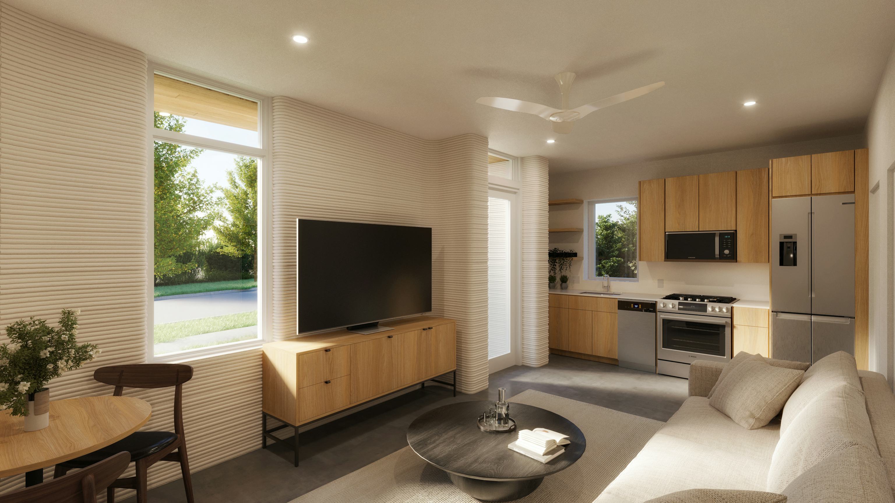 3D-printed Homes at Mueller in Austin – ICON