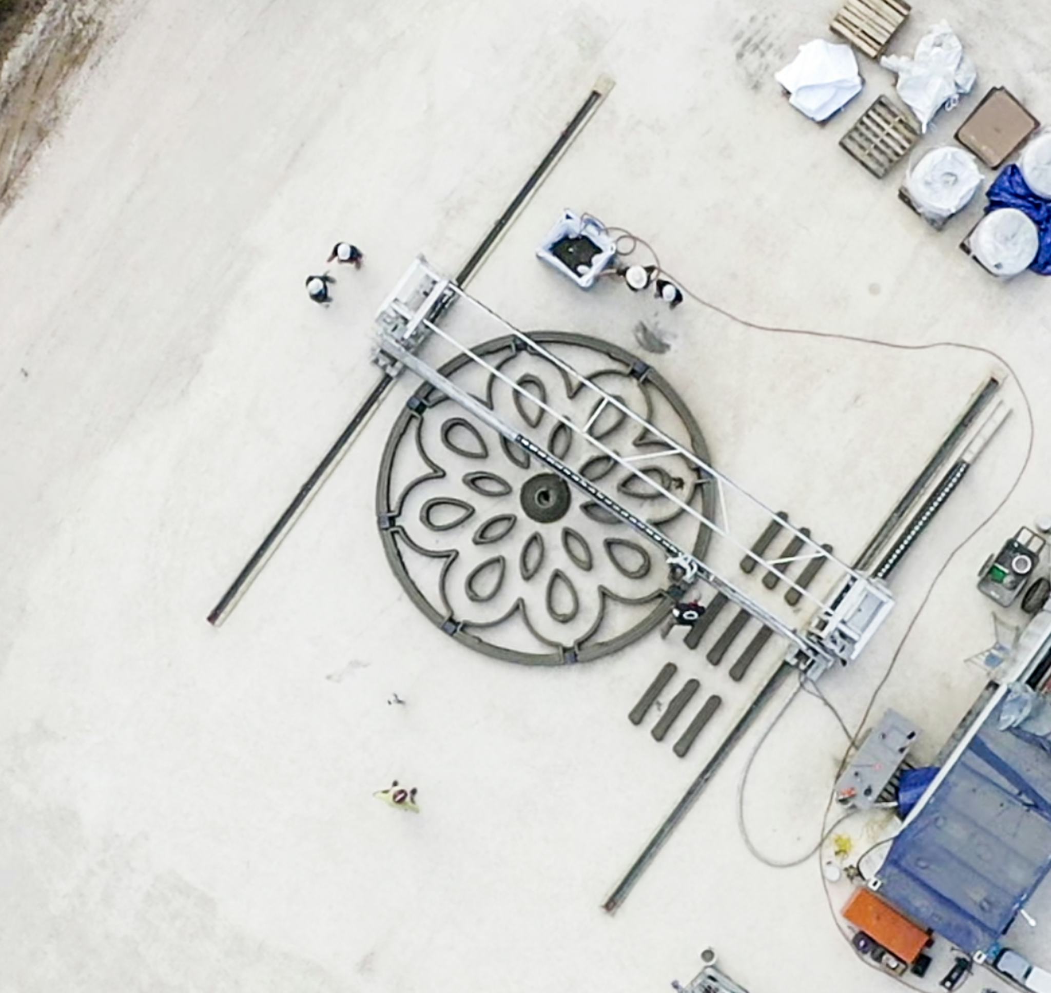 3D-printed Rocket Pad – ICON