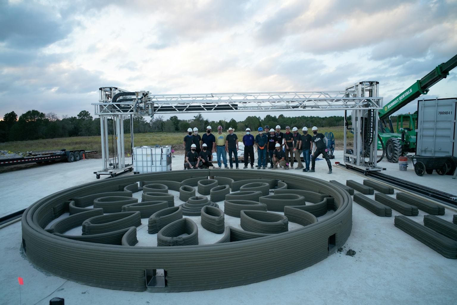 3D-printed Rocket Pad – ICON