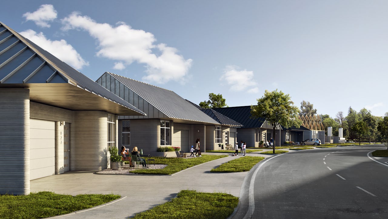 The Genesis Collection at Wolf Ranch - 100 3D-printed homes in… – ICON
